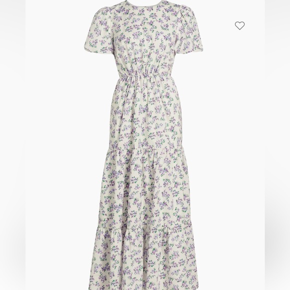 Wayf | Dresses | Wayf Plaza Tiered Cottonblend Cutout Maxi Dress | Poshmark